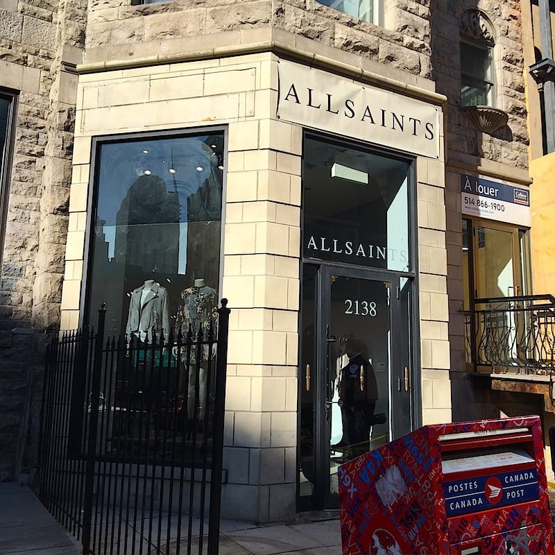 AllSaints Opens 1st Montreal Store [Photos]
