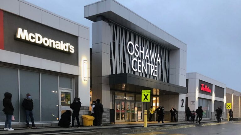 Photo Tour: Oshawa Centre in Oshawa Ontario During COVID-19